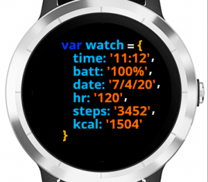 Javascript Watch Face - CIQ APP - THIS IS ANT